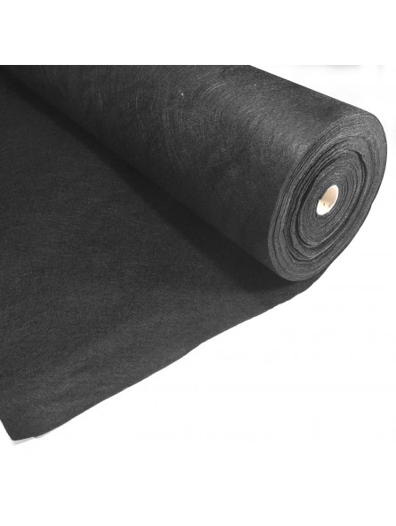 Fieltro negro delgado 180gr.